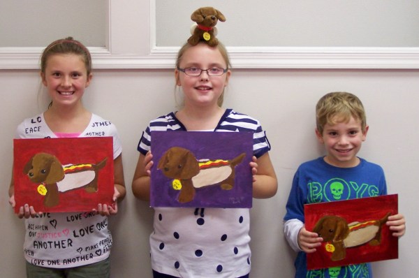 A Dachshund “Hot Dog” | The Studio