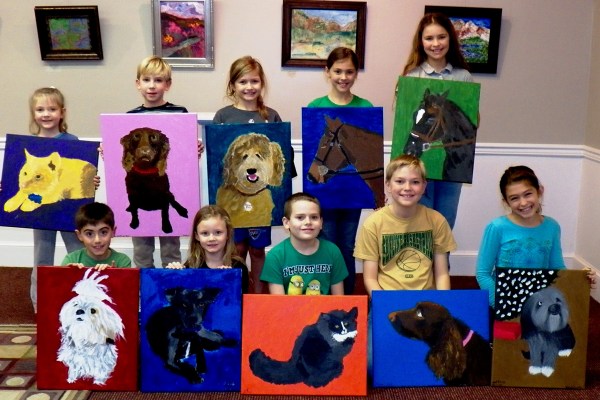 Kid’s Paint Their Own Pet Portraits | The Studio