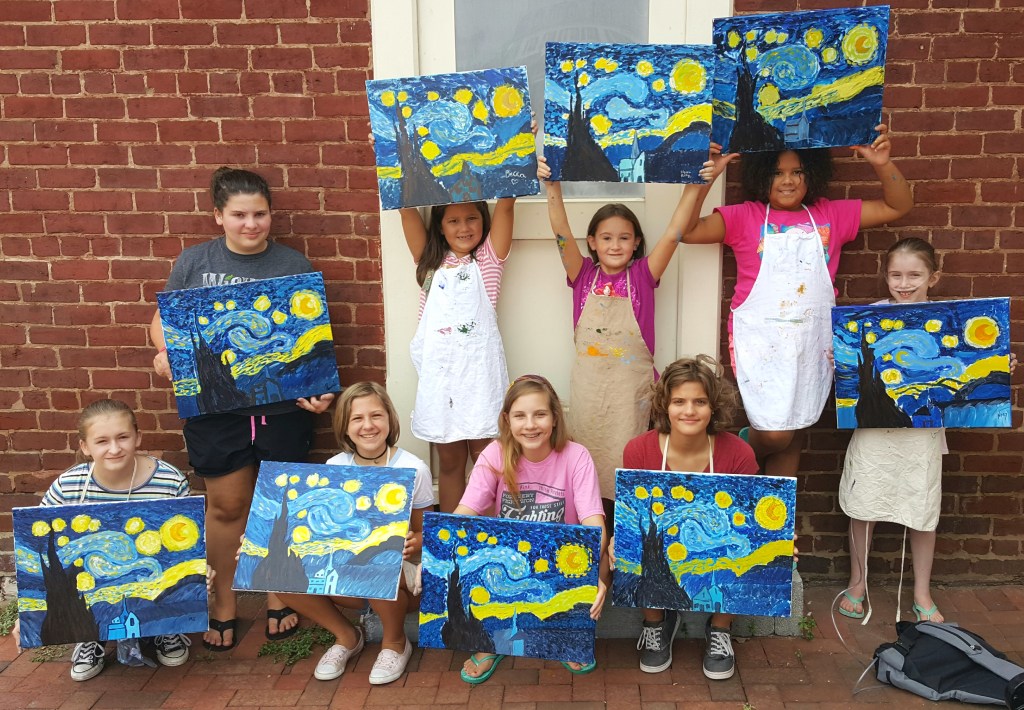 Van Gogh’s Starry Night at Camp | The Studio